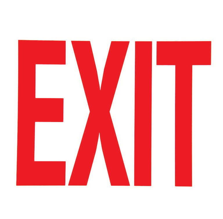 Exit Signs 290mm x 290mm – MStore Online